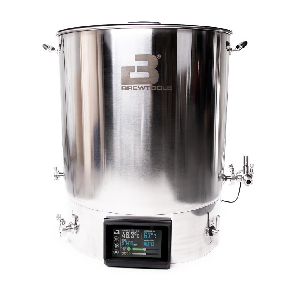 B150pro Brewing System, EU 6.6kW, 35kg malt - Brewtools EU