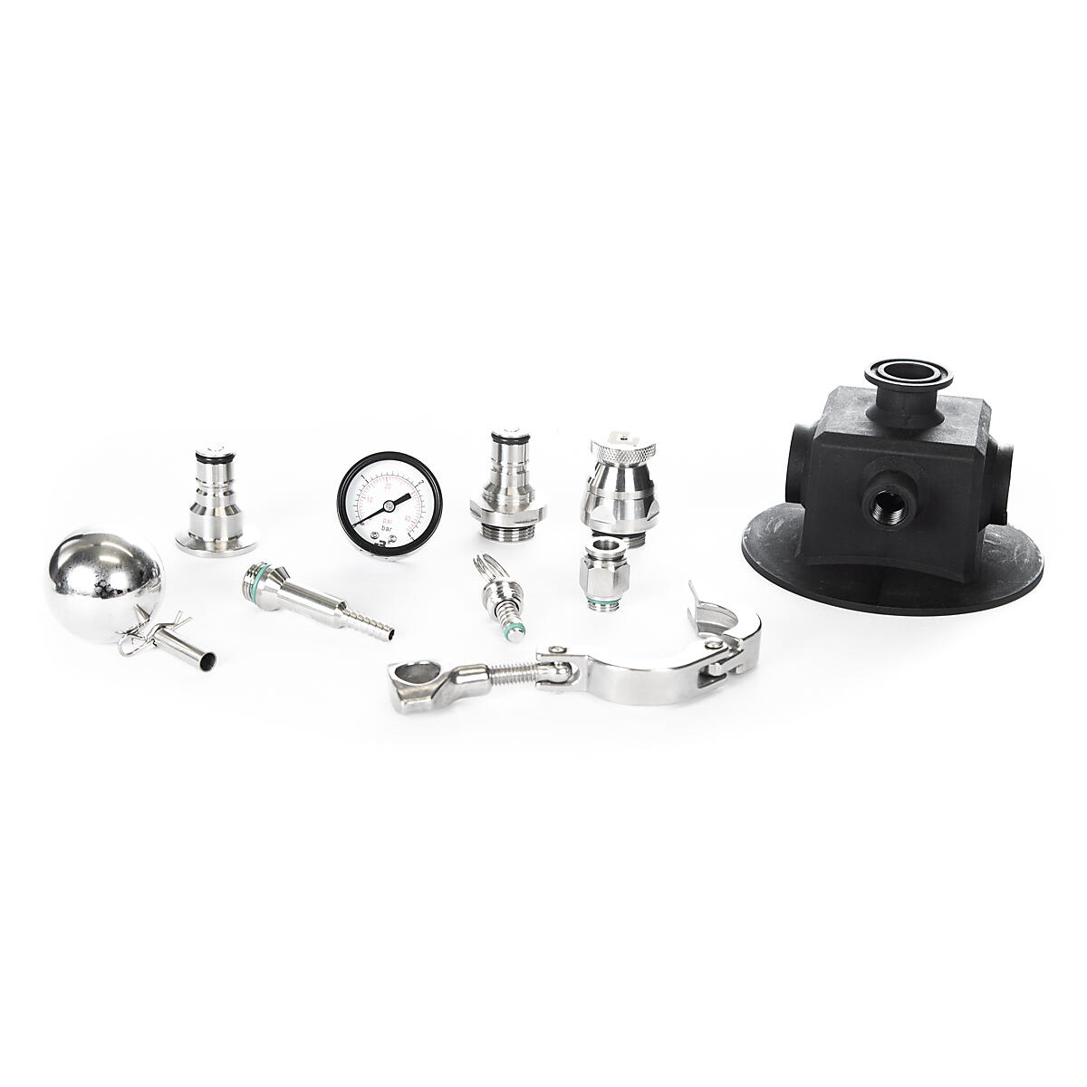 MiniUni™ Pressure kit Kit for fermentation/serving w/pressure - Brewtools EU D4