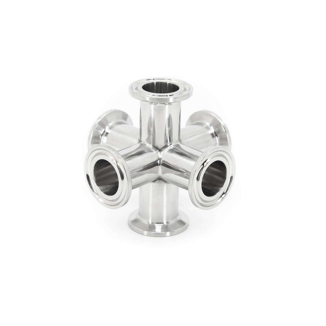 TC 6-way Cross, 34mm, L=80 DN20 - Brewtools EU
