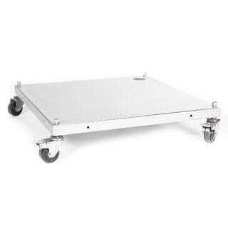 Troll Brew Table, Low model (59cm) Complete with rounded top and wheels - Brewtools EU D4